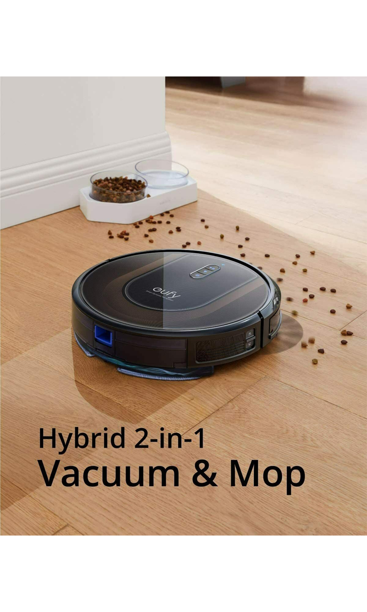 EasypayKw | مكنسة جي 30 واي فاي – أسود ، ماركة يوفي