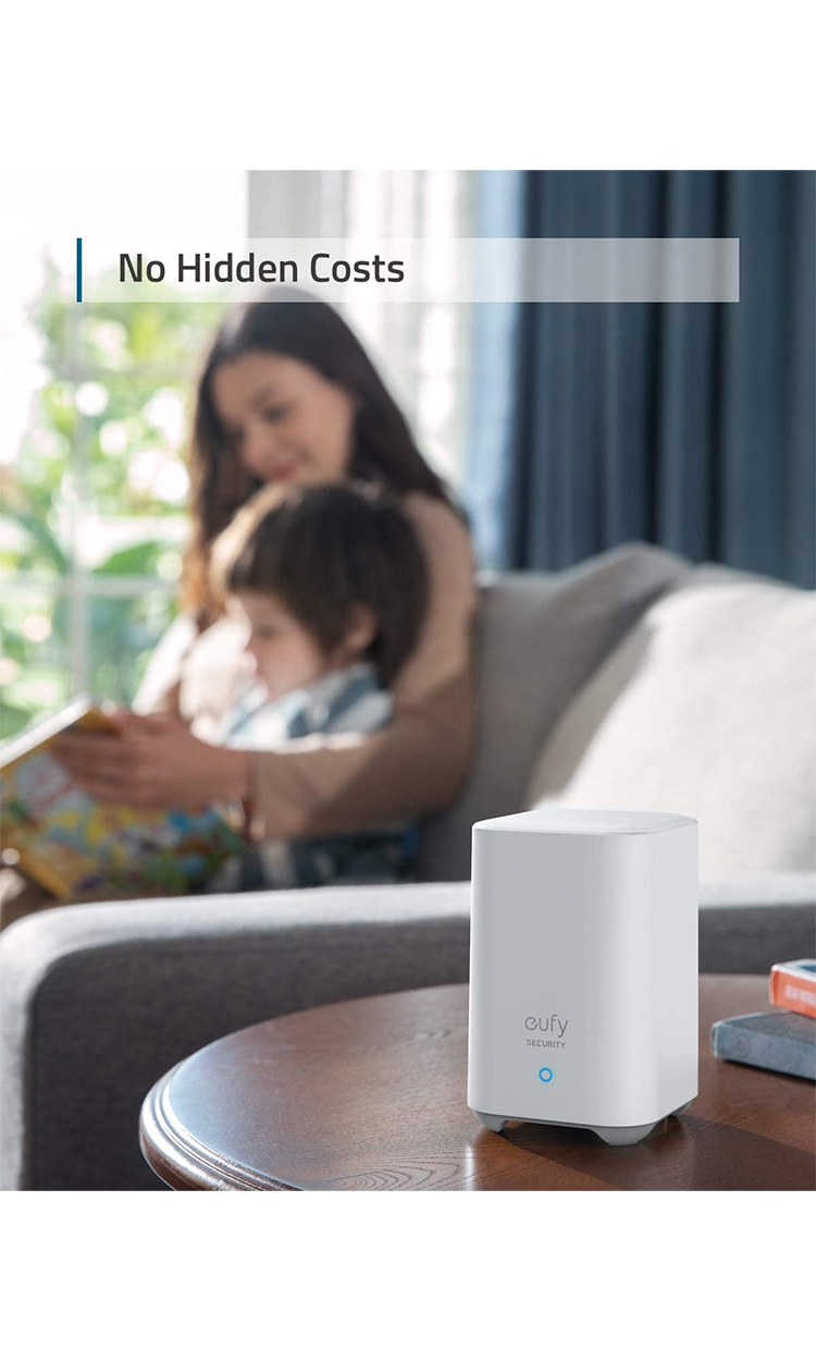EasypayKw | جرس باب به كاميرا بجودة 2K HD يعمل بالبطارية مع قاعدة المنزل ، ماركة يوفي