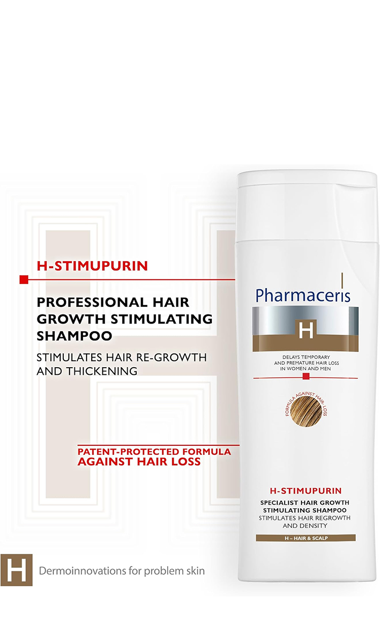 EasypayKw | فارماسيرز - شامبو إتش ستيموبورين لنمو الشعر - 250 مل (1+1) مجانا