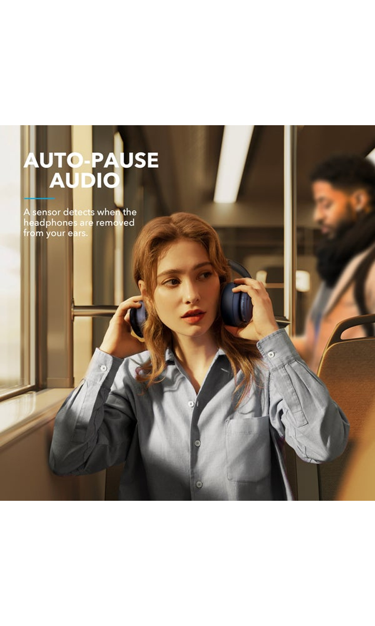 EasypayKw | سماعة ساوند كور لايف كيو 35 – ازرق ، ماركة أنكر