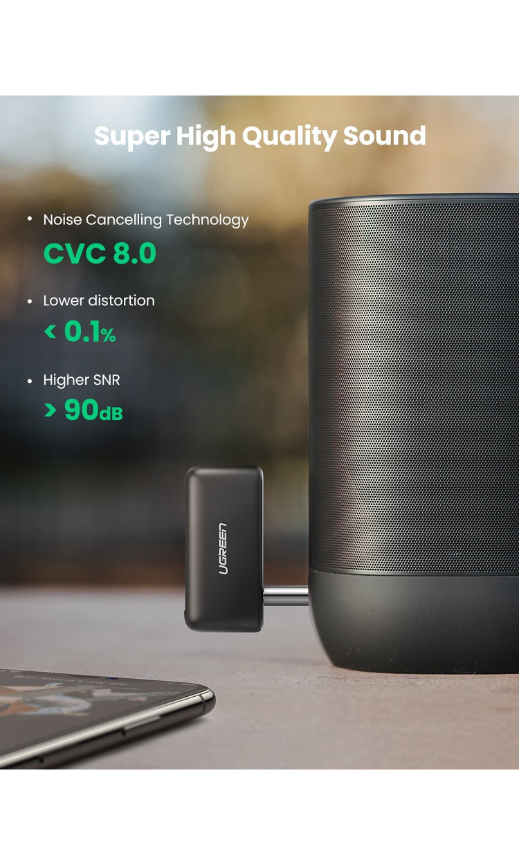 EasypayKw | محول سيارة لاستقبال البلوتوث 5.0 ، ماركة يوجرين