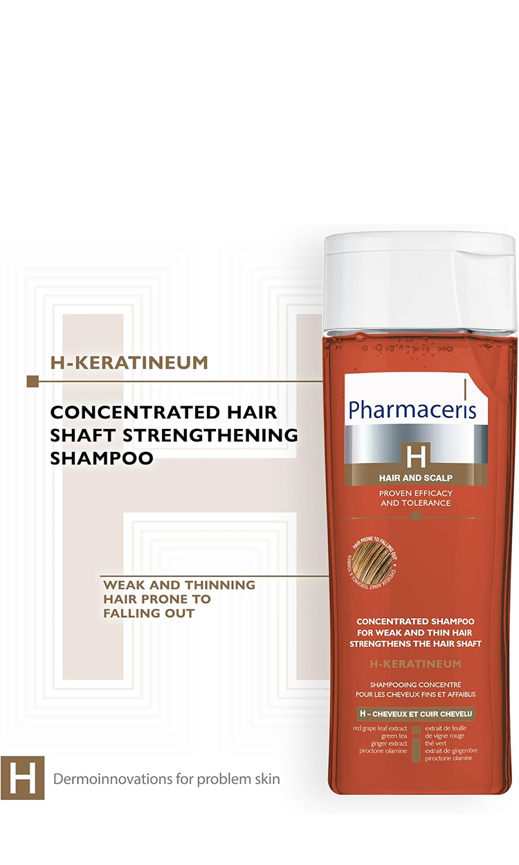 EasypayKw | فارماسيرز - شامبو إتش-كيراتينيوم مقوي و مركز - 250 مل