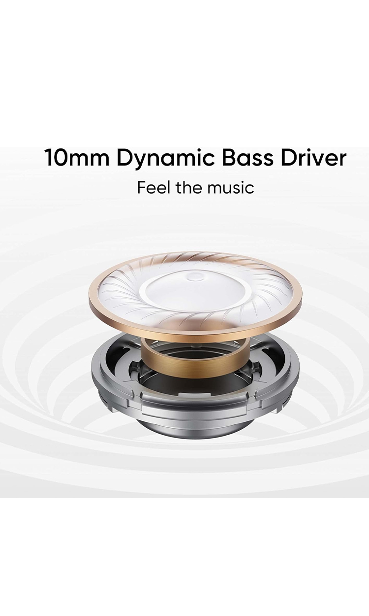 EasypayKw | ريلمي - سماعات أذن لاسلكية T100 - أسود