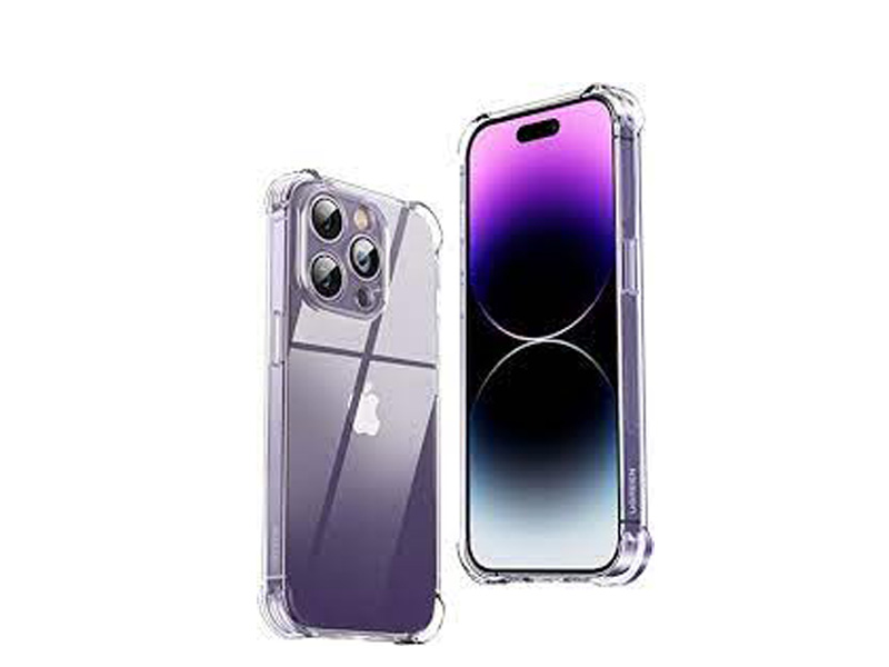 EasypayKw | يوجرين كفر حماية لهاتف آيفون 14 برو - لامع شفاف