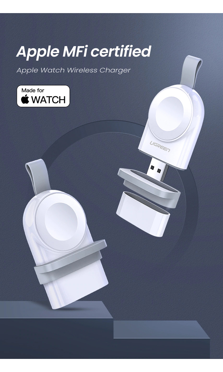 EasypayKw | شاحن لاسلكي مغناطيسي لساعة أبل ، ماركة يوجرين