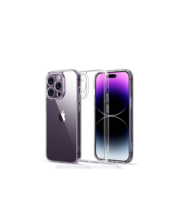 EasypayKw | يوجرين كفر حماية لهاتف ايفون 14 برو - كريستالي شفاف